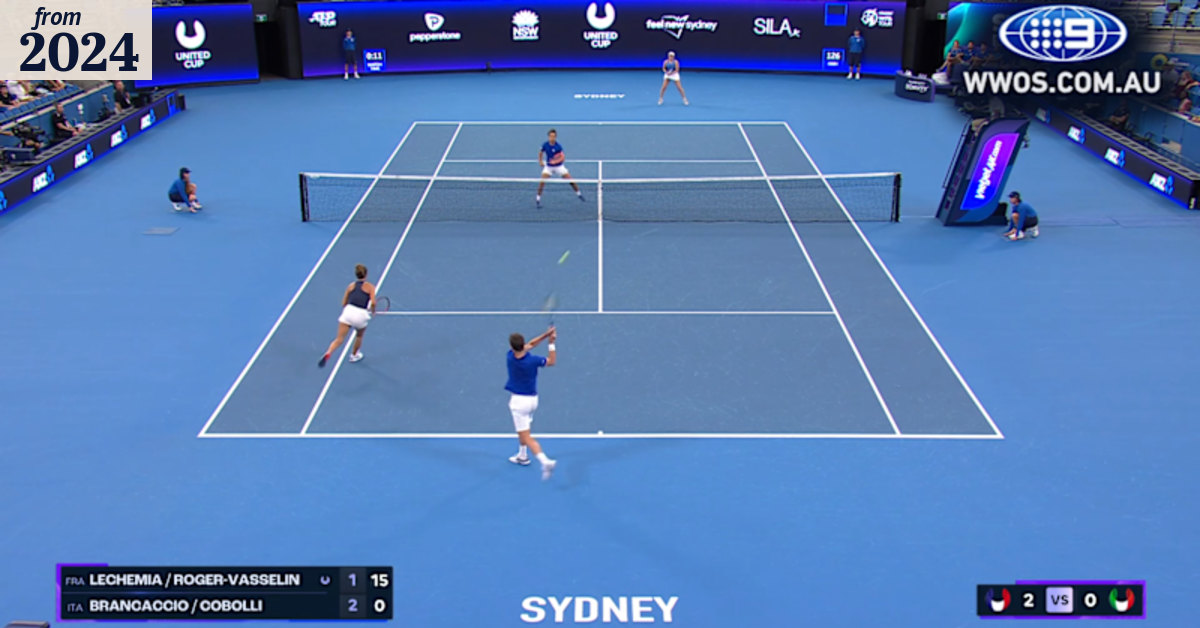 Video: United Cup Highlights: France v Italy