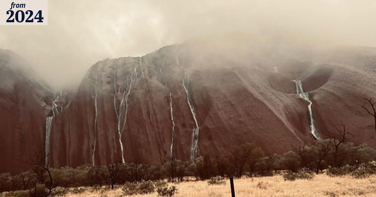 Video: Spring rainfall at Uluru