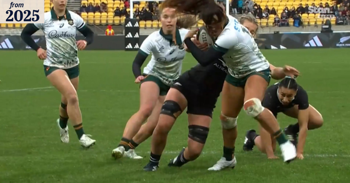 Video: Caslick busts through New Zealand defence