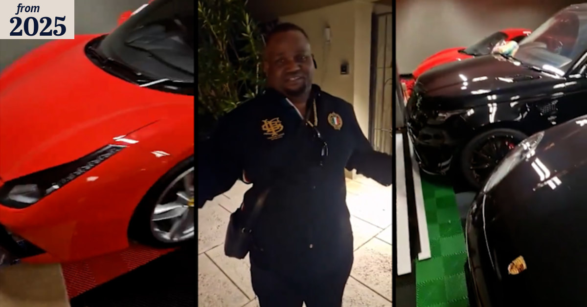 Video: Former NDIS director shows off luxury cars