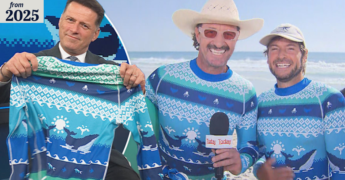 Video: Iconic Ugly Christmas Rashies have a brand new look