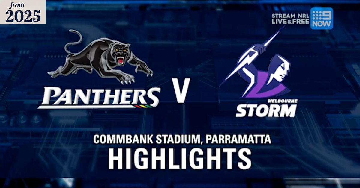 Video: NRL Highlights: Panthers v Storm - Round 24