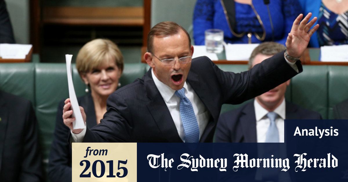 Tony Abbott tries his colleagues' patience with yet another mistake