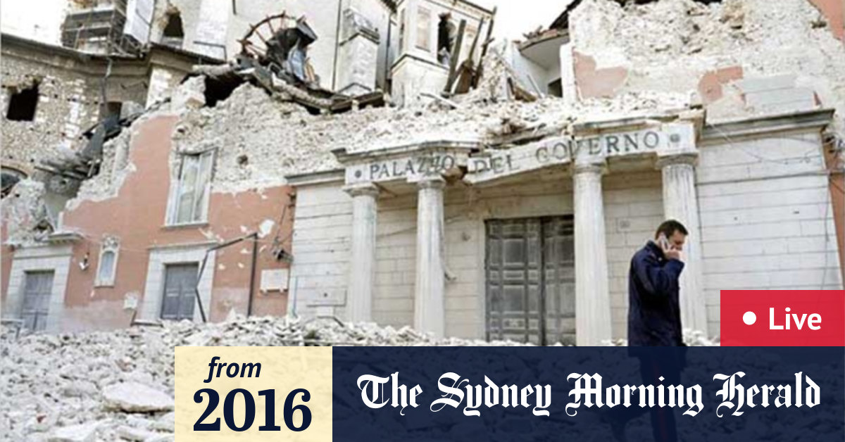 Earthquake strikes central Italy, shocks felt in Rome