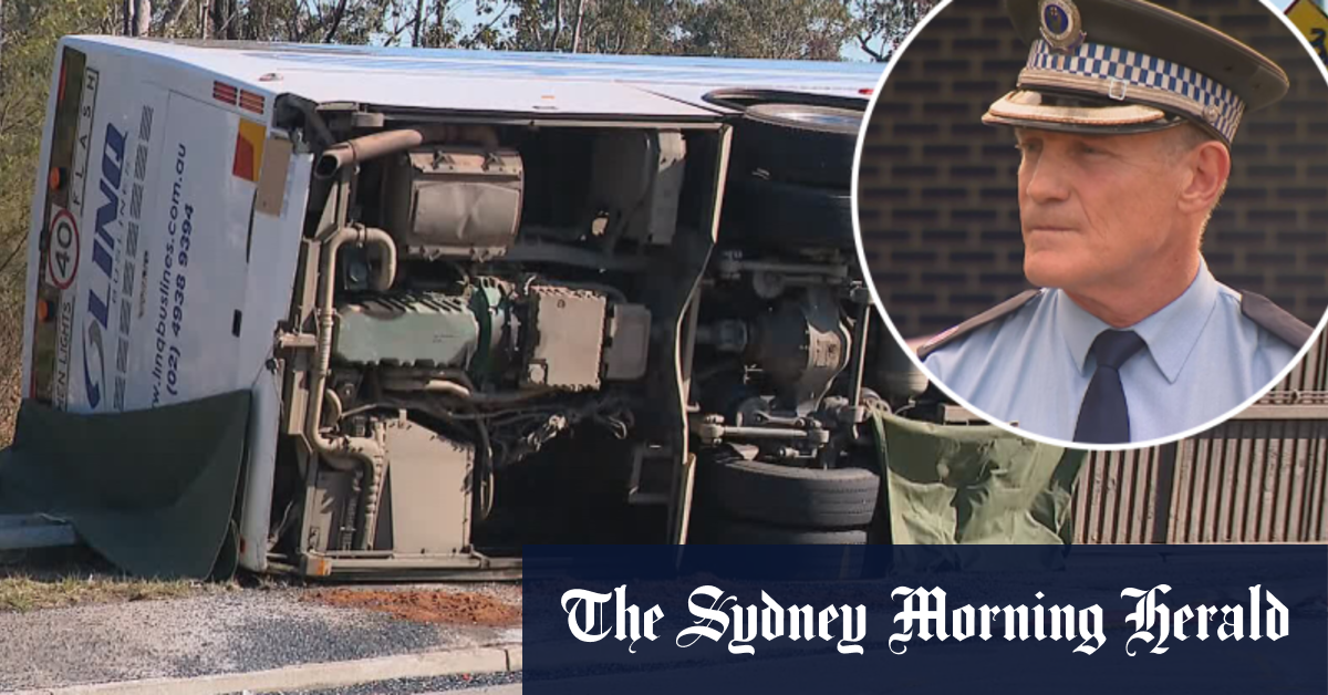 Video: NSW Police still investigating wedding bus crash in the Hunter ...