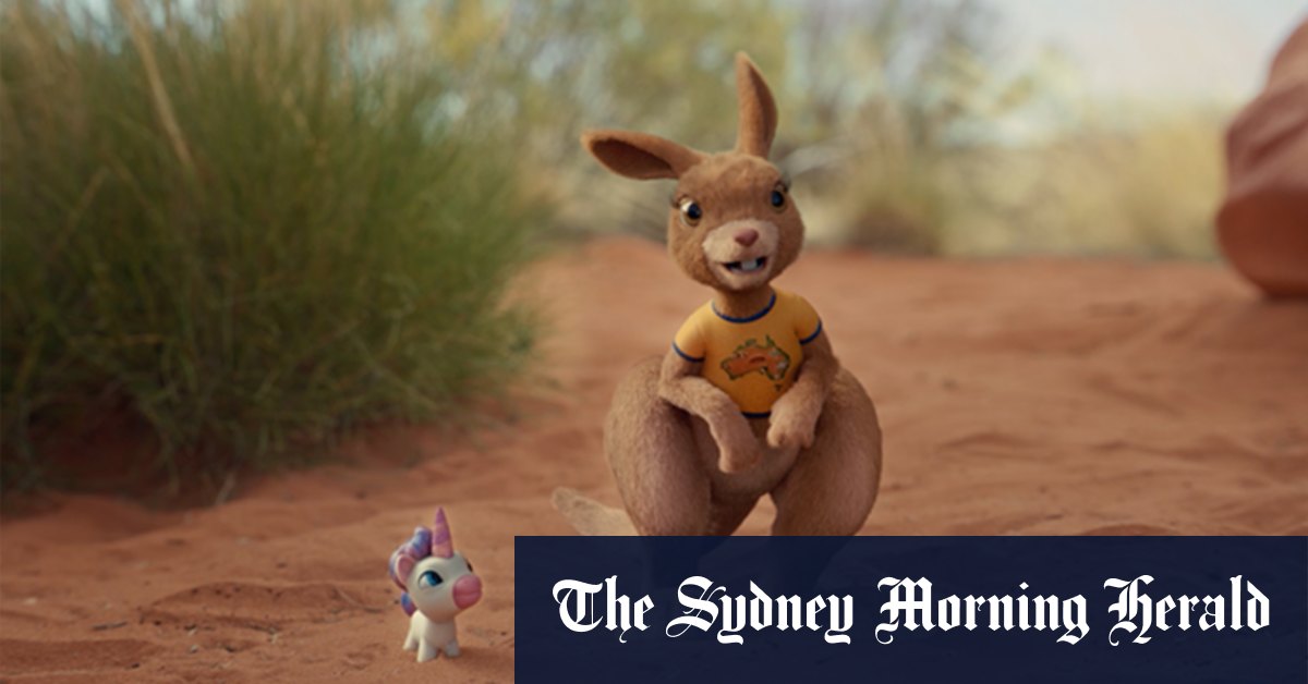 Video: Louie the toy unicorn joins Ruby the kangaroo in new Tourism ...