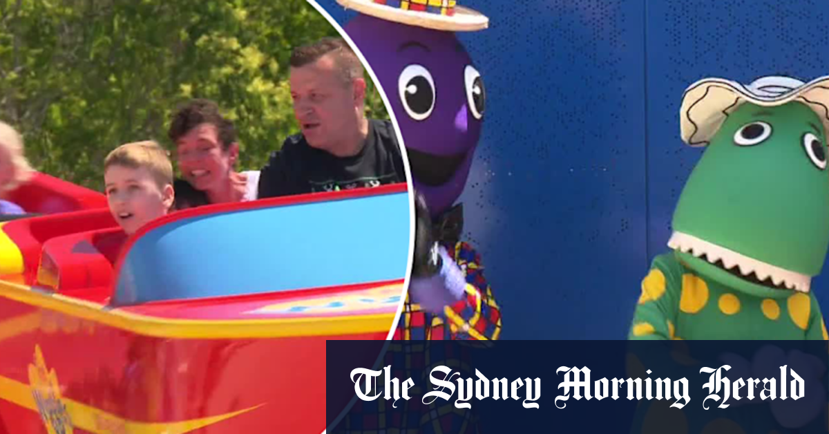Video: Wiggles ride opens at Dreamworld