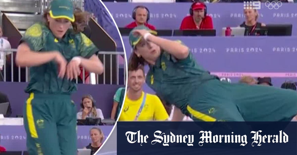 Video: Raygun represents Australia in Olympic breaking