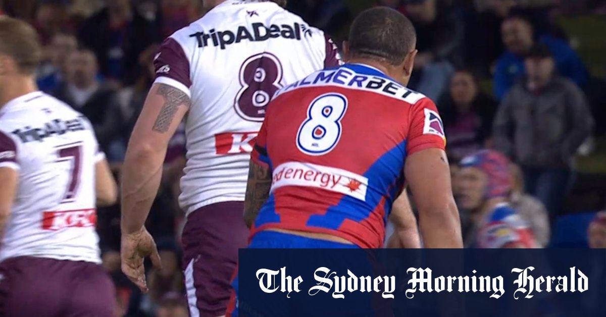 Video: Fritzell rocked by heavy tackle