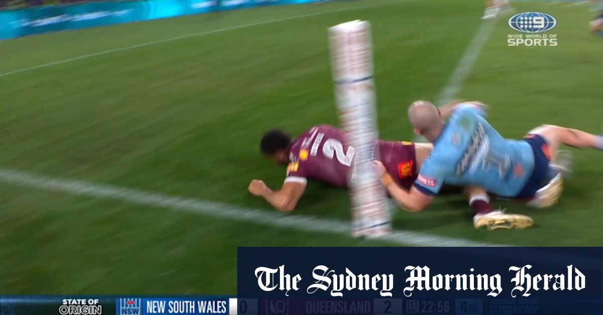 Video: Coates gives Maroons early edge