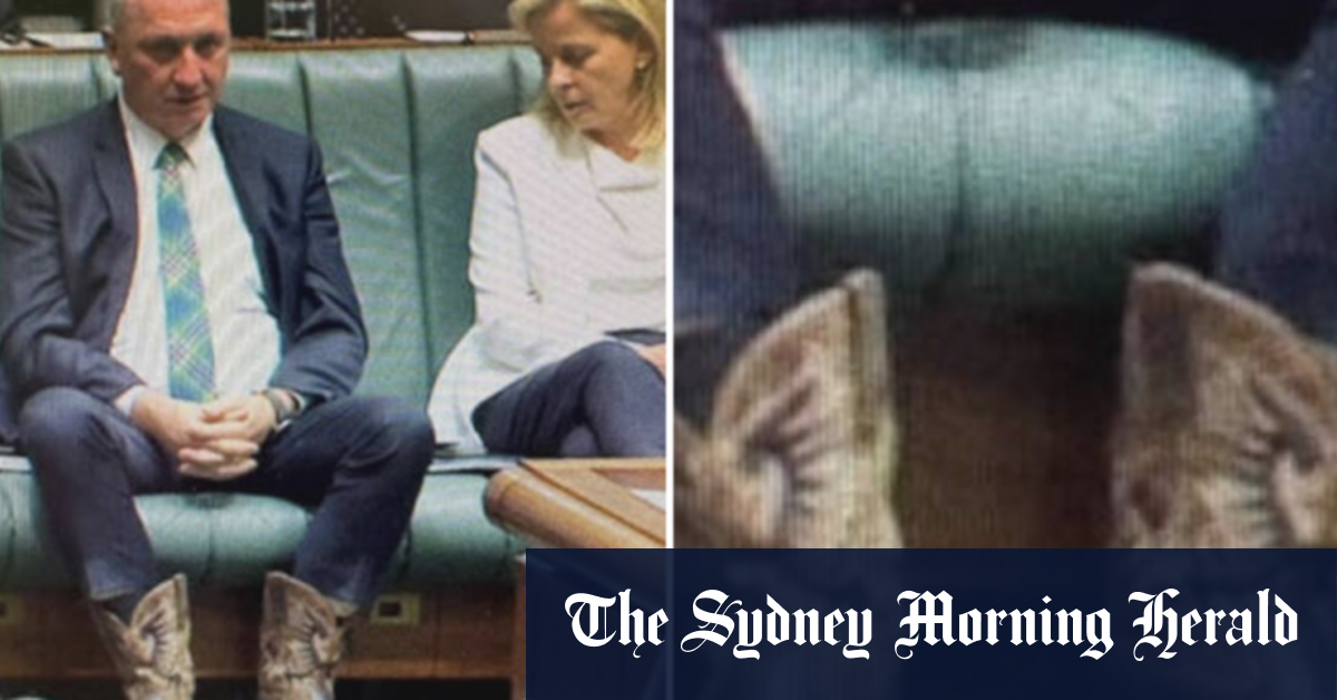 Video: Aussie politician defends 'bizarre' parliament cowboy boots