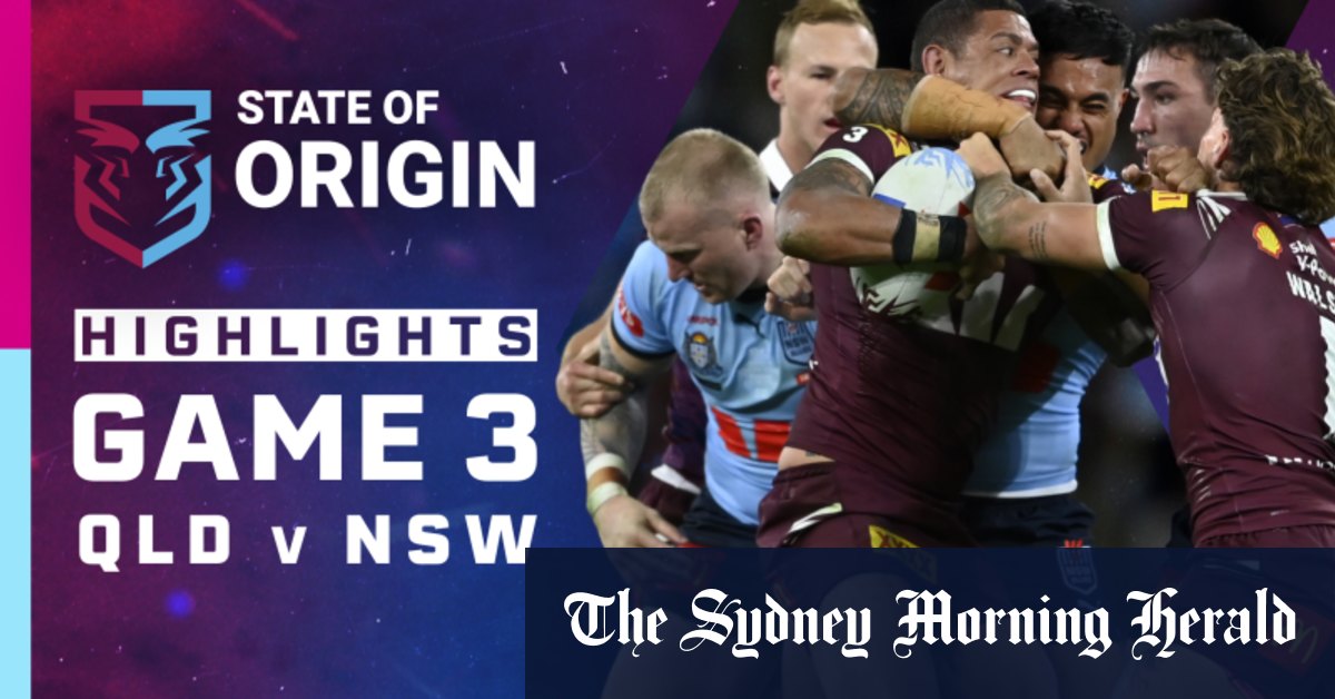 Video: 2024 State of Origin Highlights: QLD v NSW - Game III
