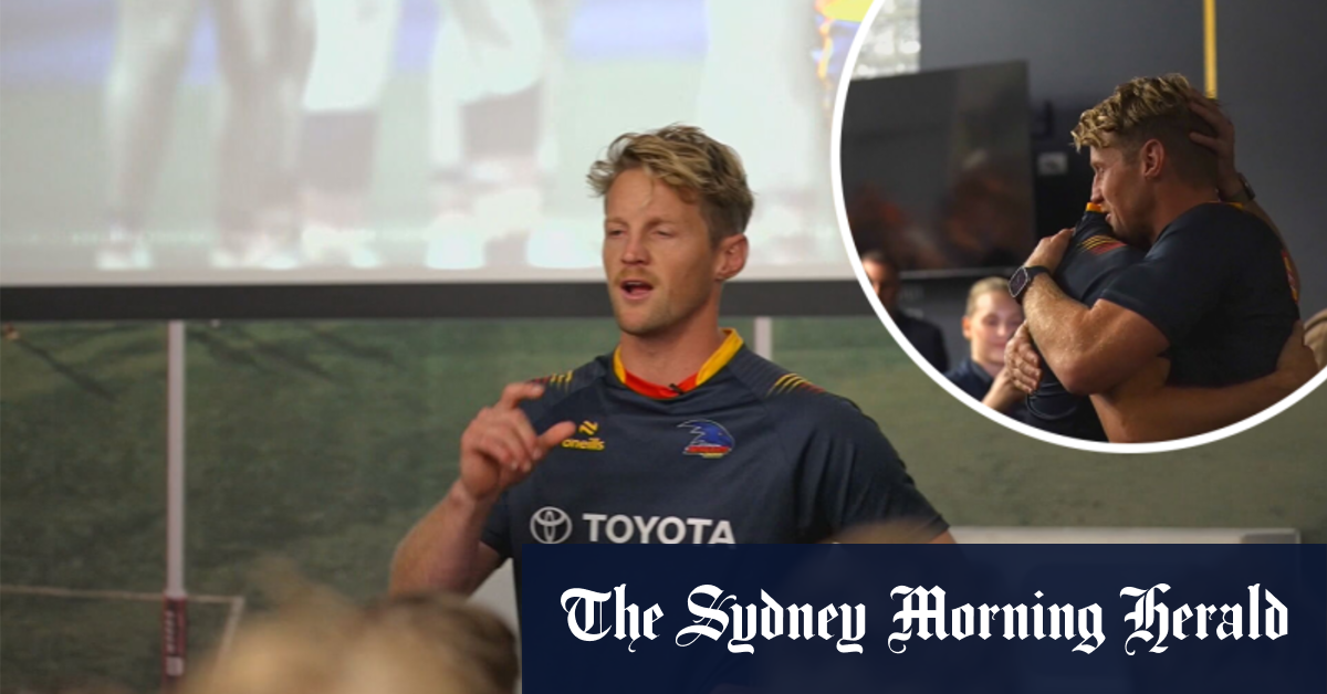 Video: Former Adelaide Crows captain Rory Sloane announces retirement
