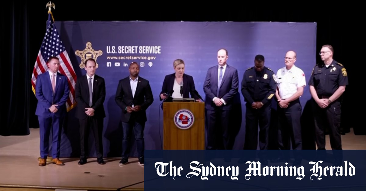 Video: US Secret Service press conference