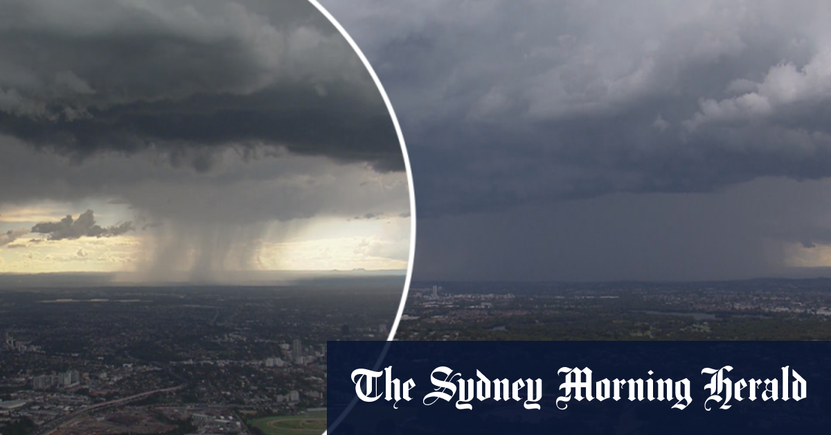 Video: Storm cells sweep across NSW