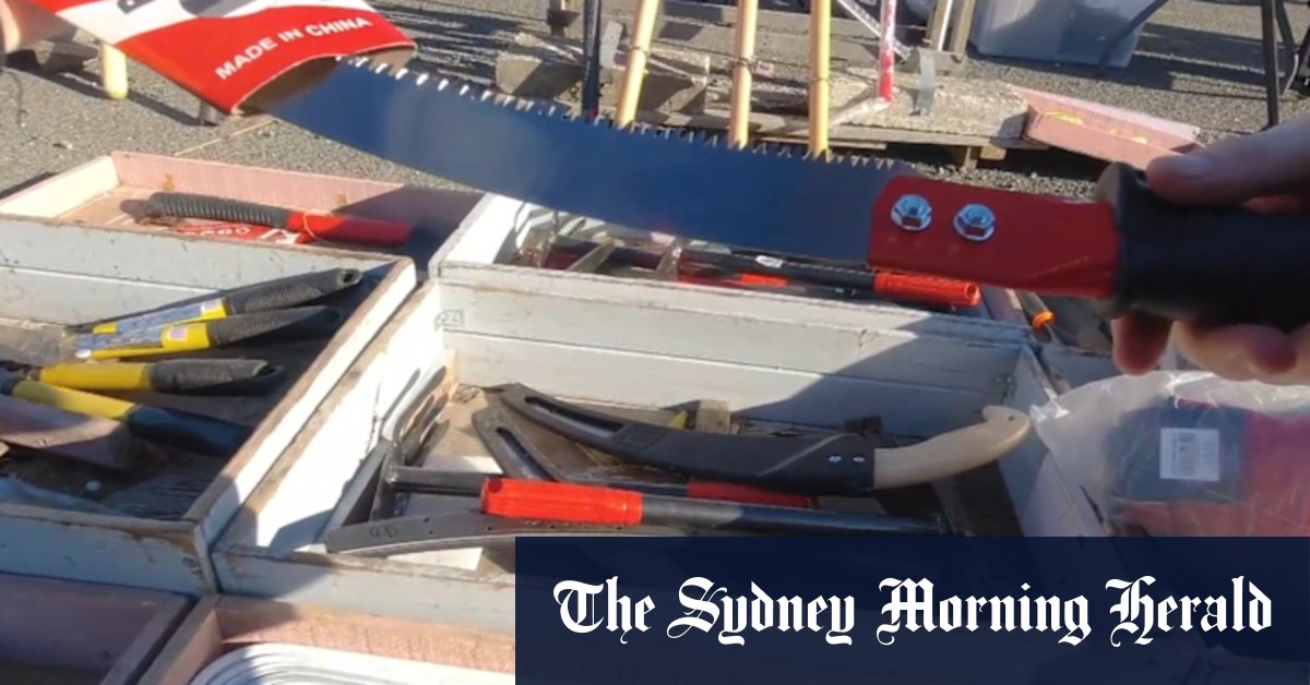 Video: Victorian machete ban isn’t working