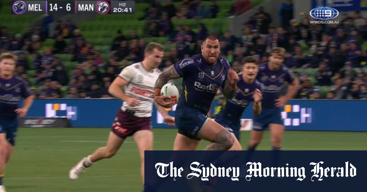 Video: NRL Highlights: Storm v Sea Eagles - Round 17