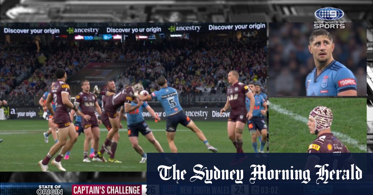 Video: Maroons captain's challenge fails