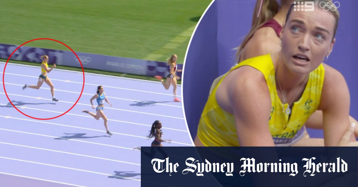 Video: Aussie Ellie Beer contests 400m repechage