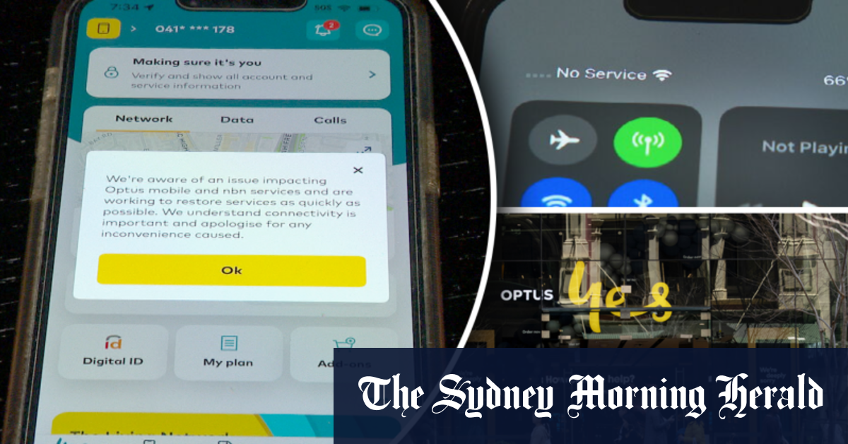 Video: Major Optus outage across Australia