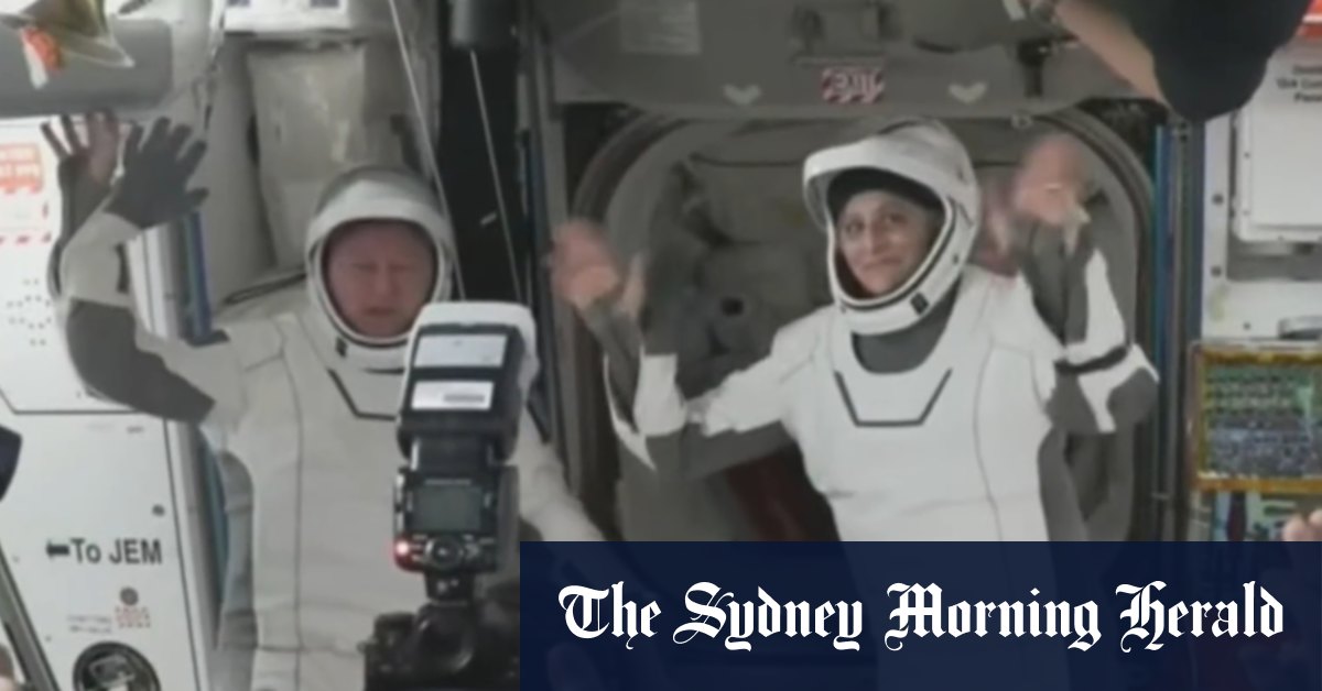 Video: Stranded astronauts leaving ISS after nine months