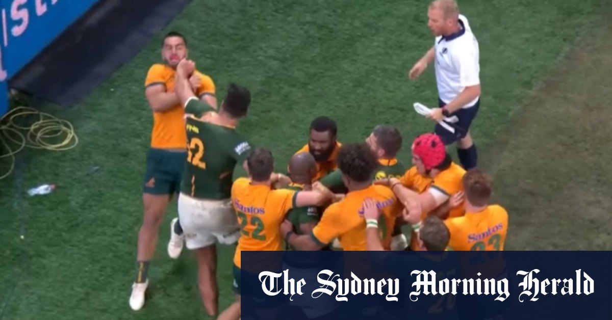 Video: Tempers flare, yellow flies after sensational Mapimpi try