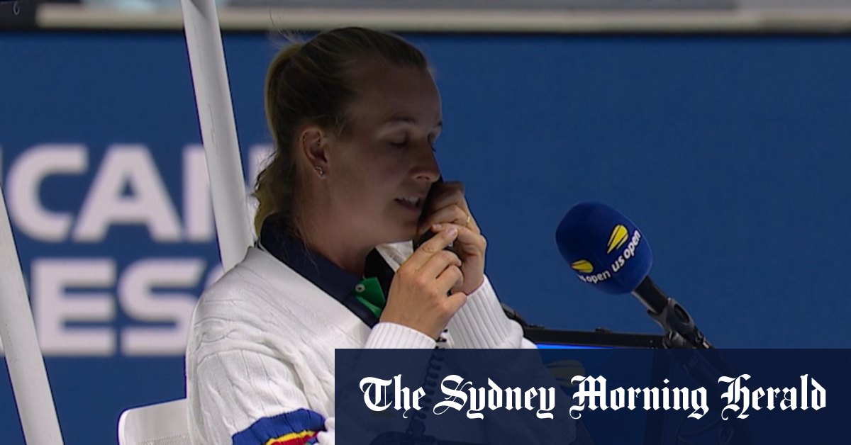 Video: Technology malfunction at US Open
