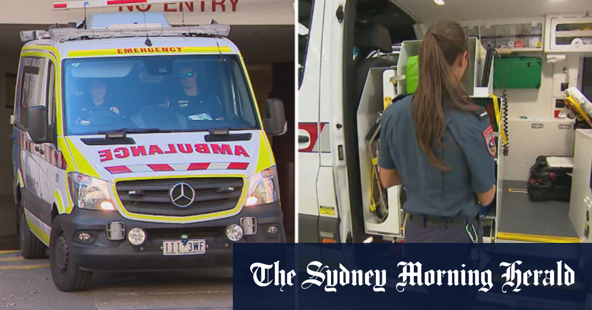 Video: Victorian paramedics launch strike action