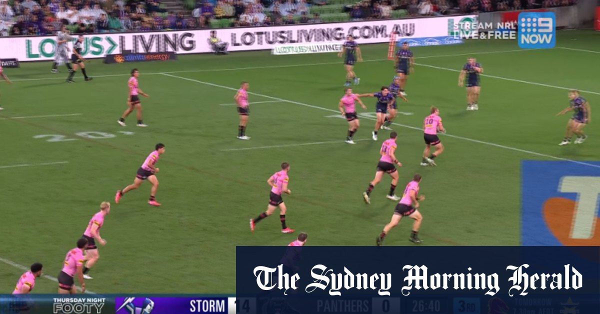 Video: NRL Highlights: Storm v Panthers - Round 3