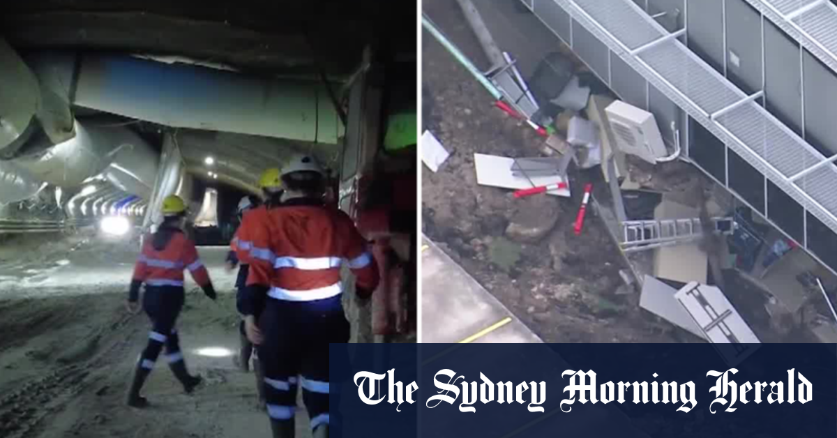 Video: Massive sinkhole could cause years-long delay to Sydney's M6 tunnel