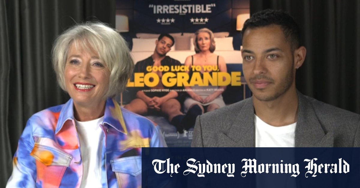 Video: Emma Thompson and Daryl McCormack on Good Luck to You, Leo Grande
