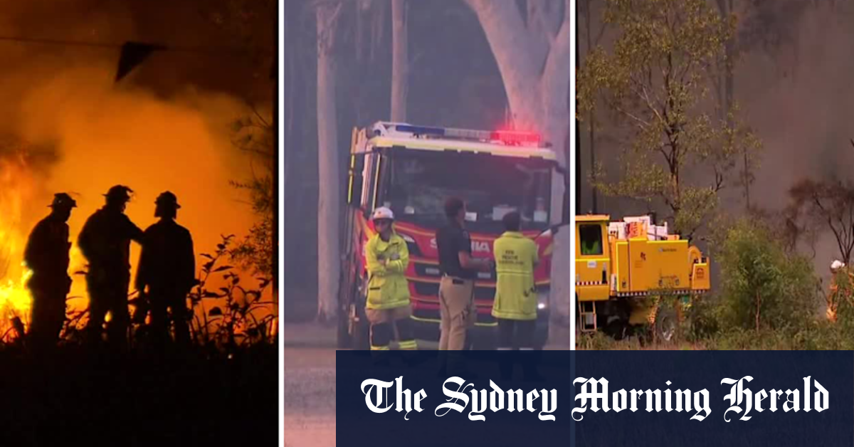 Video: Fire emergency on Sunshine Coast