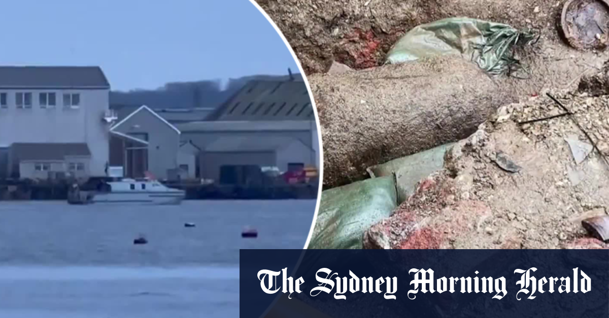 Video: WW2 bomb detonated off England’s south-west coast