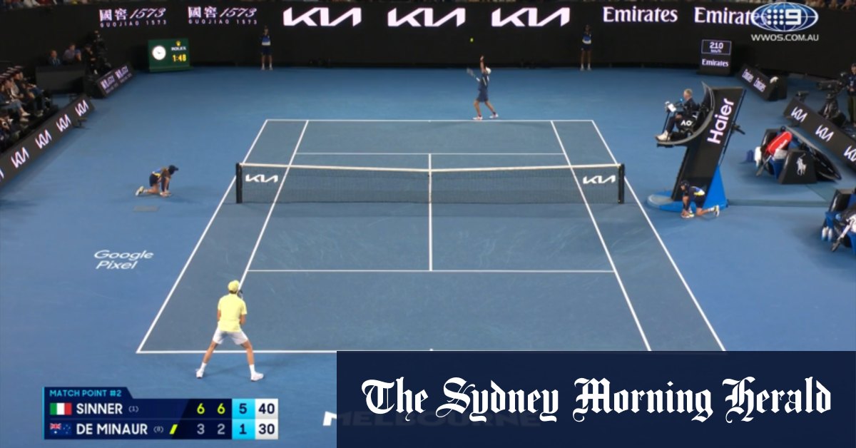 Video: Sinner completes Demon demolition