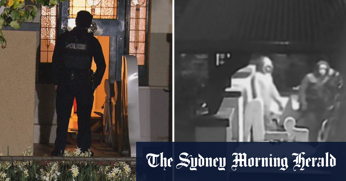 Video: CCTV footage shows terrifying home invasion north of Adelaide Video: CCTV footage shows terrifying home invasion north of Adelaide
