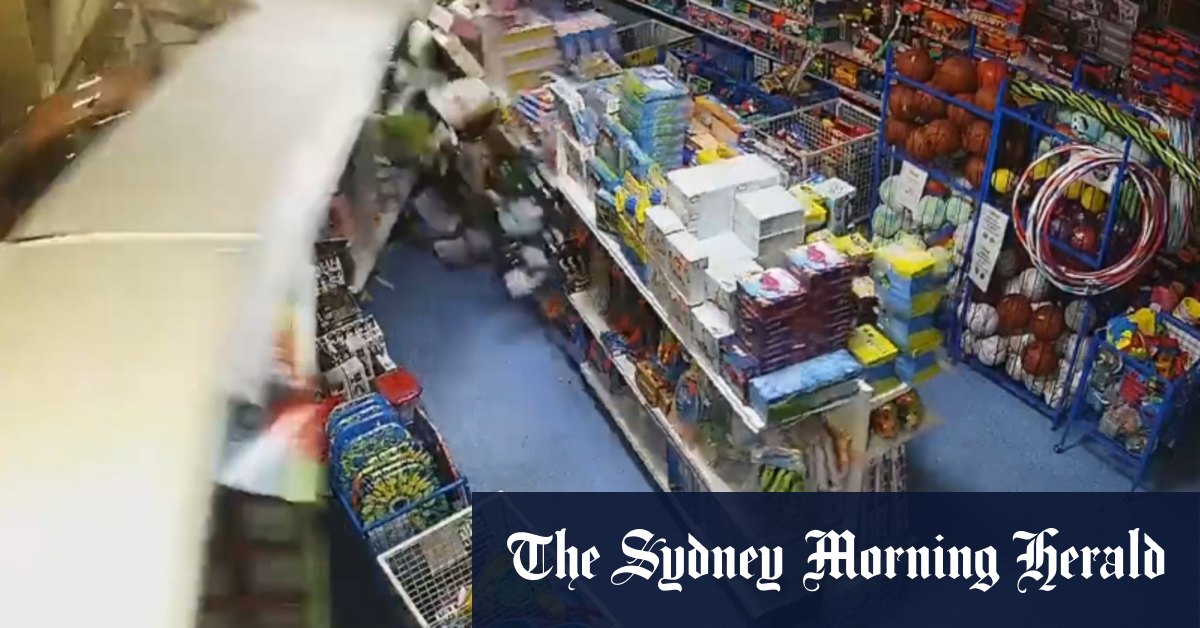 Video: Police hunt for two suspects after toy store is target of early ...