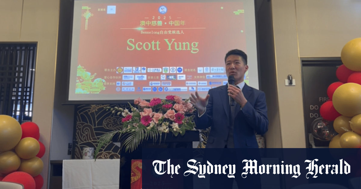 Video: Liberal candidate Scott Yung thanks 'brother' Xie Xiongming