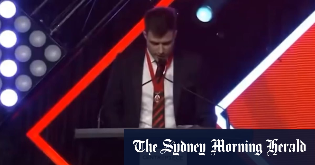 Merrett, gloire et reconnaissance : son discours après la médaille des ...