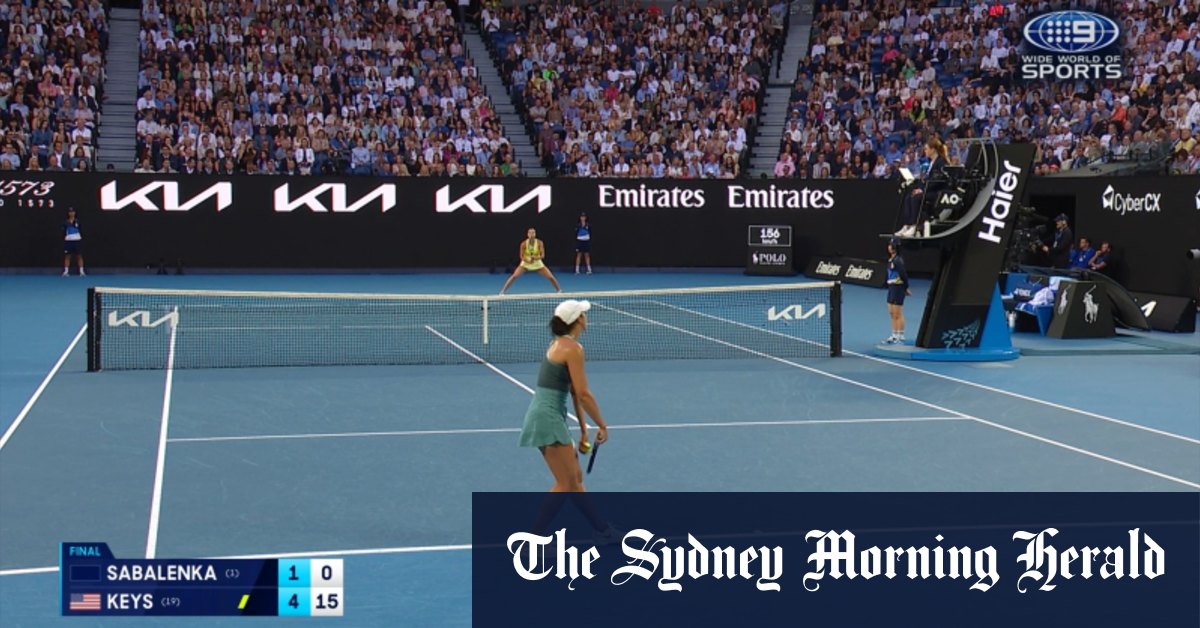 Video: Australian Open Highlights: Aryna Sabalenka v Madison Keys