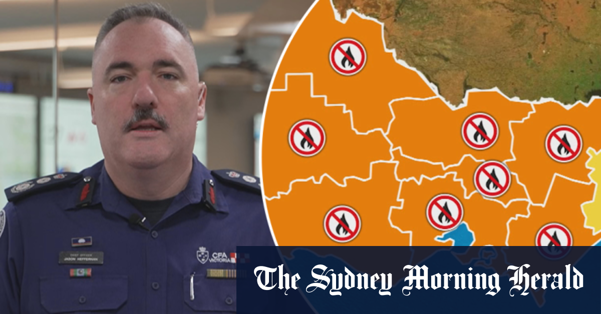 CFA chief officer warns of extreme fire risk across Victoria – Robert