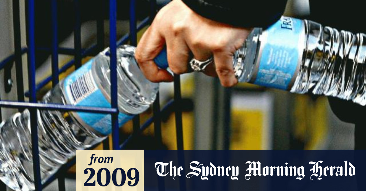 Video: Small town bottled water ban