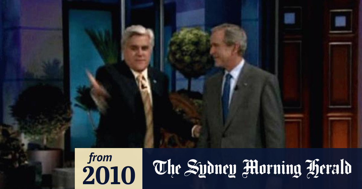 Video: President Bush on Tonight Show