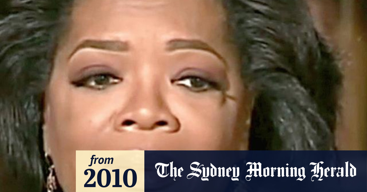 Video: Oprah cries during interview