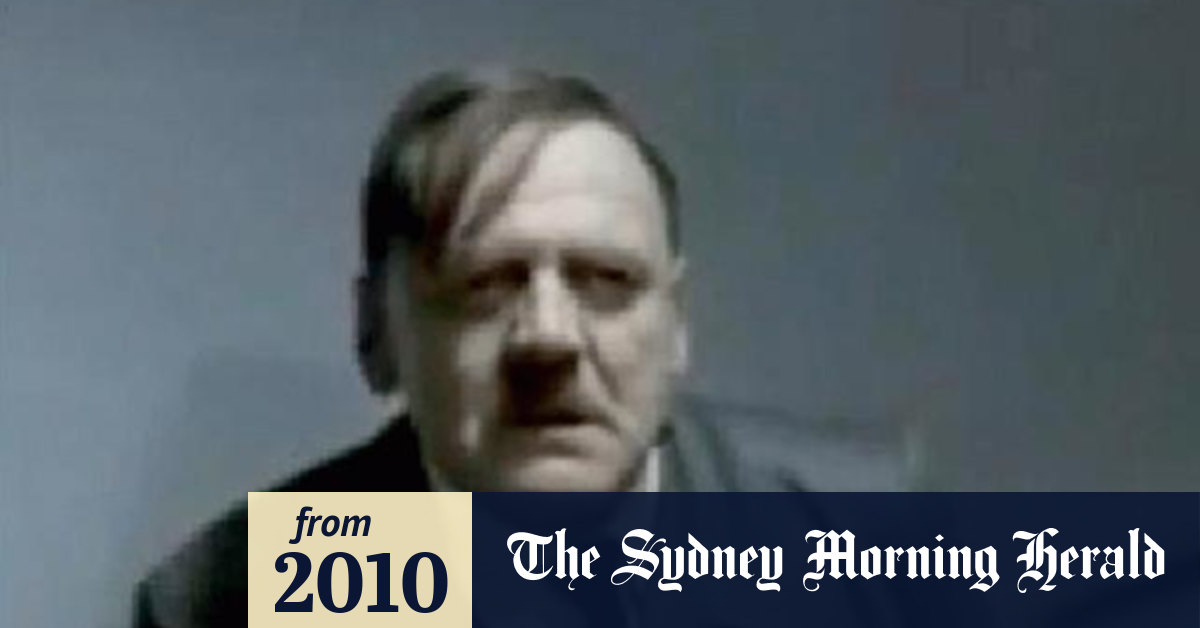 Video: Hitler downfall parody