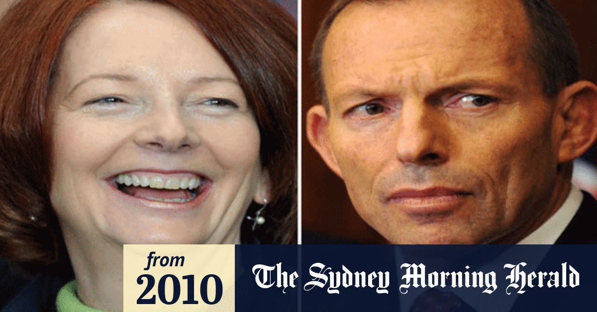 Video: Gillard and Abbott make their pitch