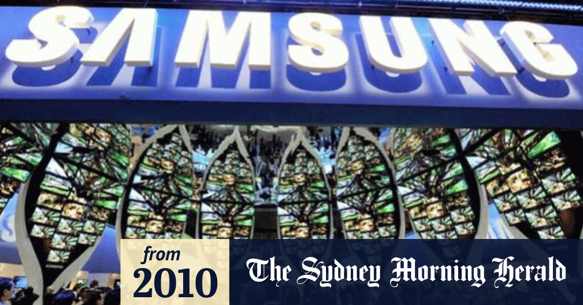 Video: Samsung's strong sales target