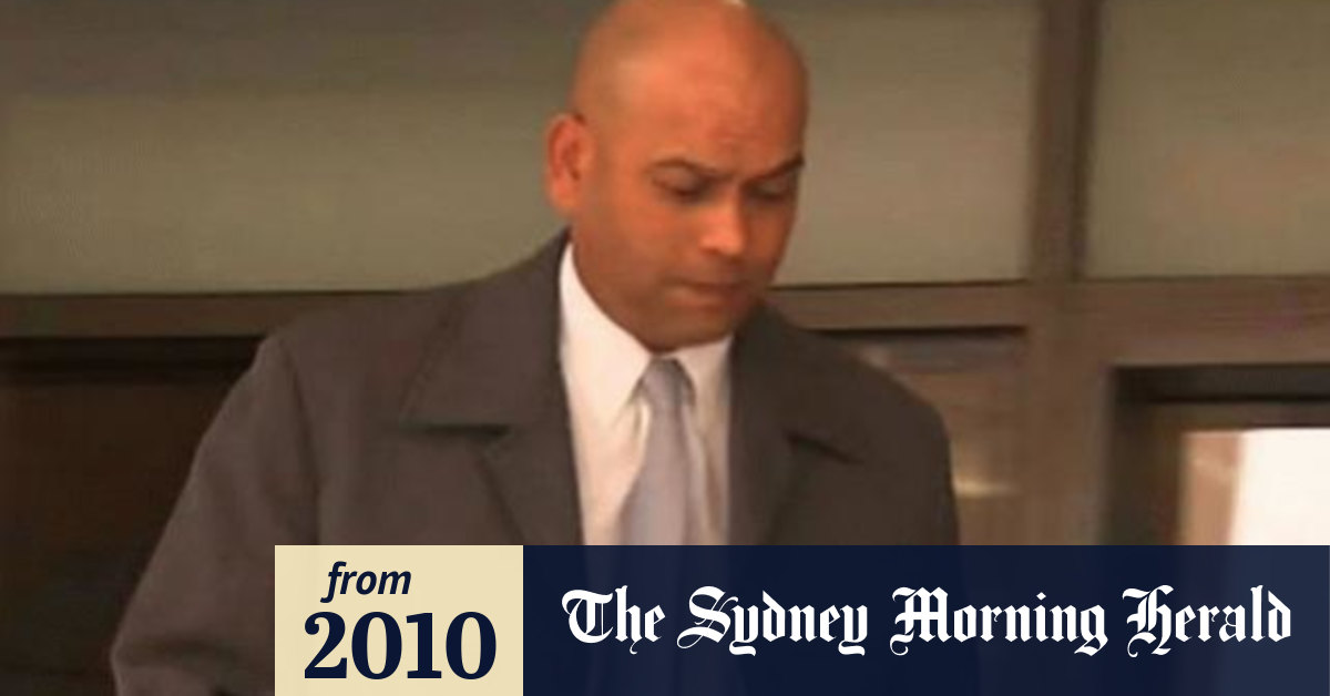 Video: Crook cop brought to justice