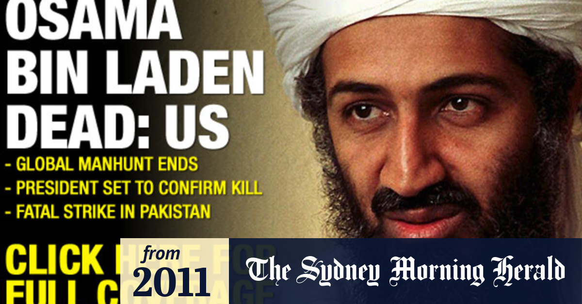 Osama bin Laden dead: Obama confirms terror mastermind killed in firefight