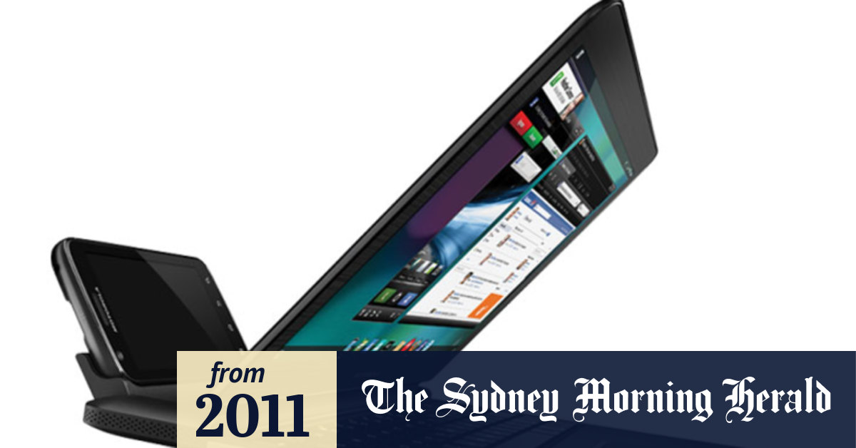 Motorola Atrix: Webtop and Firefox