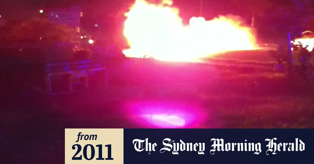 Video: Bus explosion?